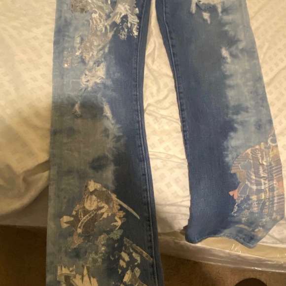 playcloths | Jeans | Vintage Y2k Play Cloths Samuraiskulls Screenprint ...